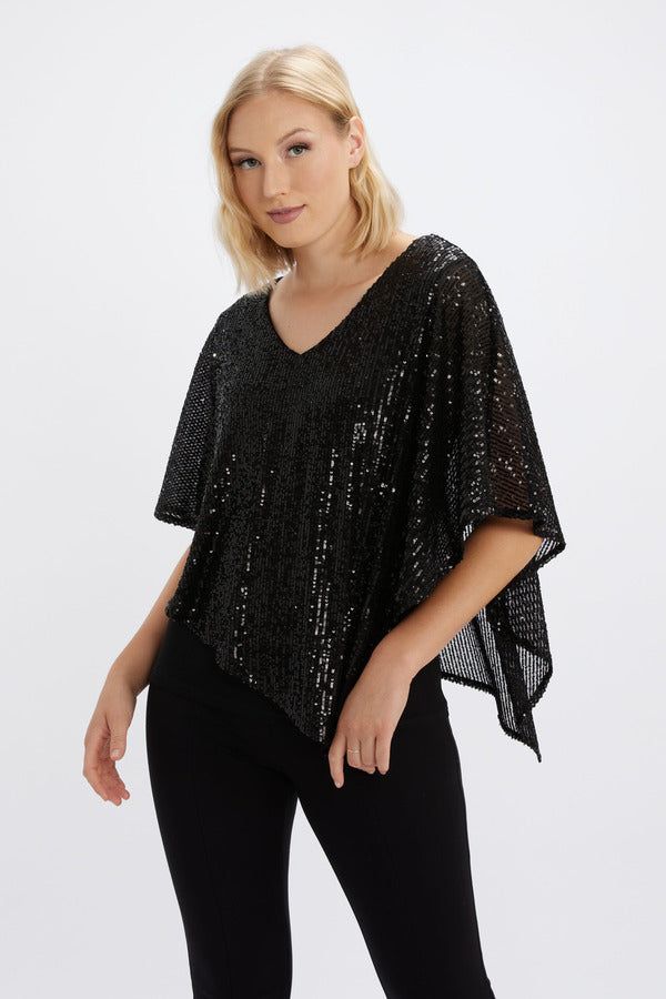 Black Sparkle Top Style 234242 – Tango Boutique